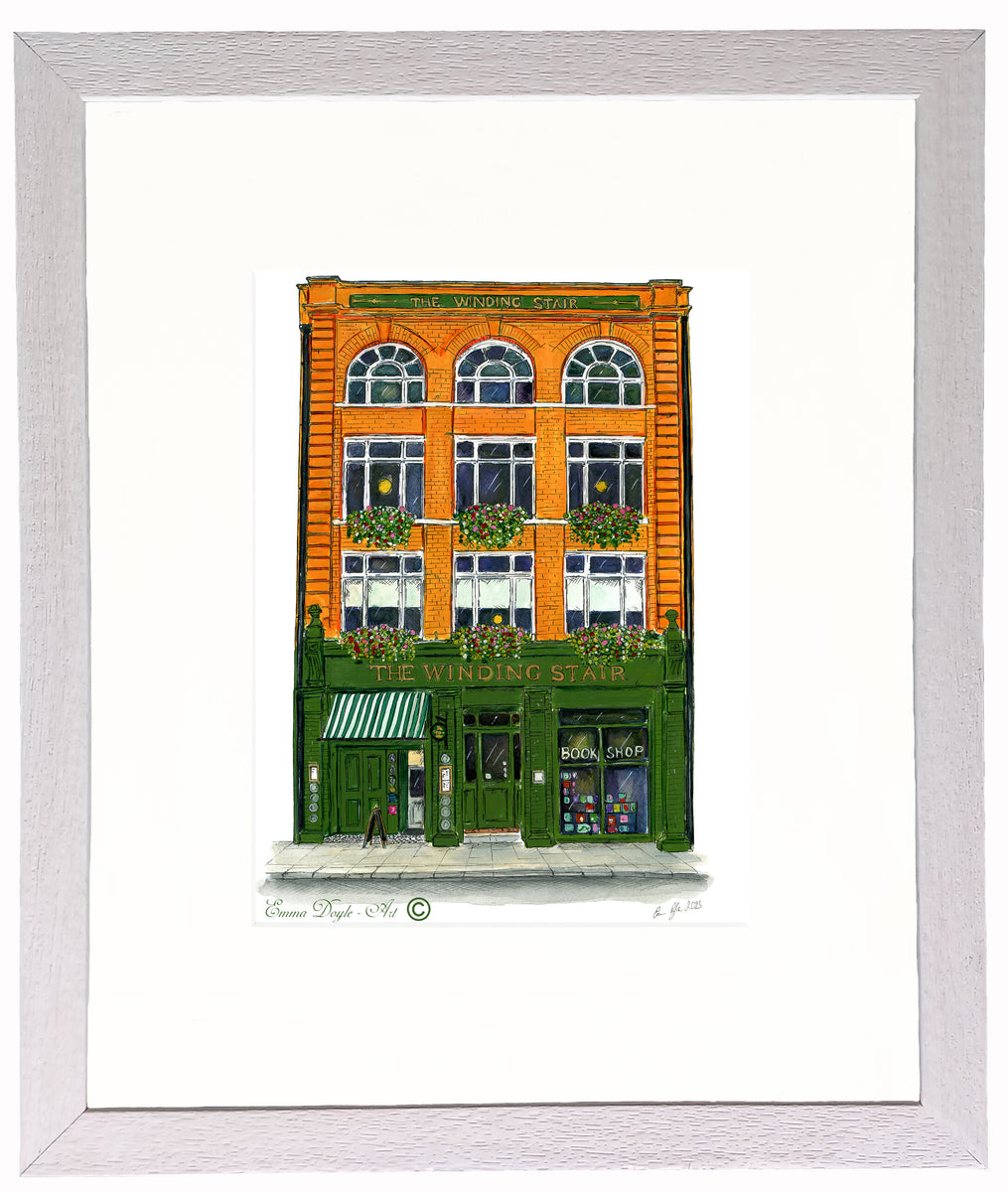 The Winding Stair, Dublin, Ireland – Emma Doyle Art