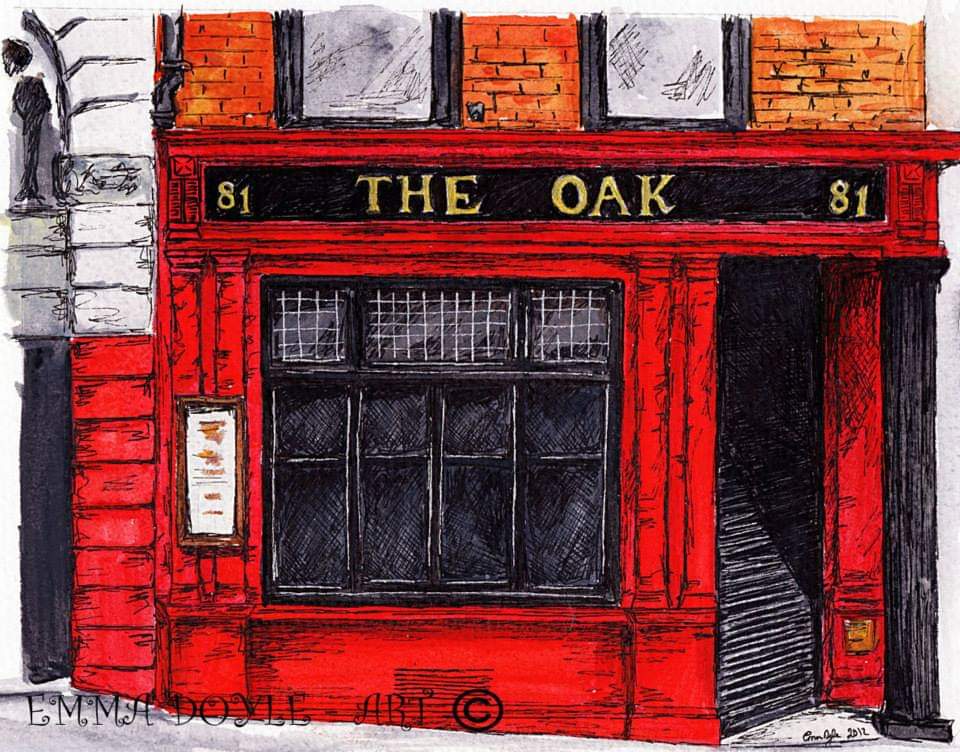 Irish Print - The Oak, Dublin, Ireland – Emma Doyle Art