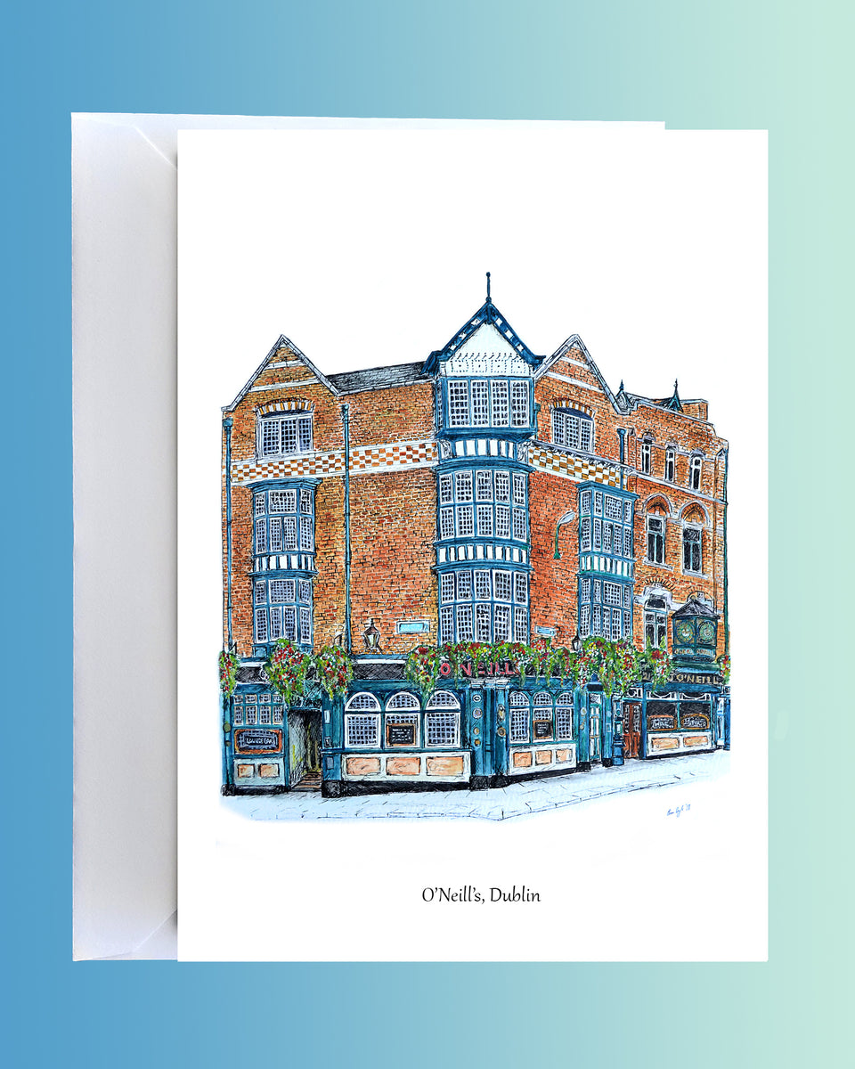 Irish Pub Greeting Card - Dublin Pubs O-Z – Emma Doyle Art