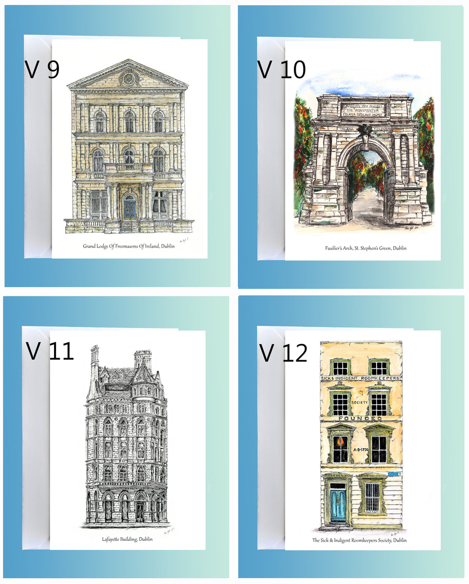 Irish Greeting Card - Packs of Cards – Emma Doyle Art