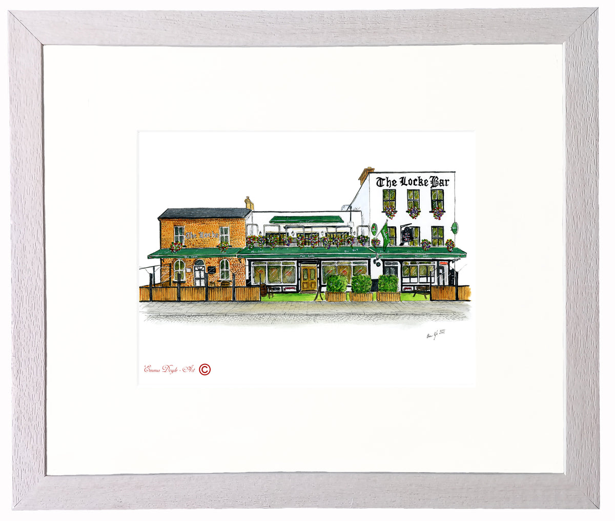 Irish Print - The Locke Bar, Limerick, Ireland – Emma Doyle Art