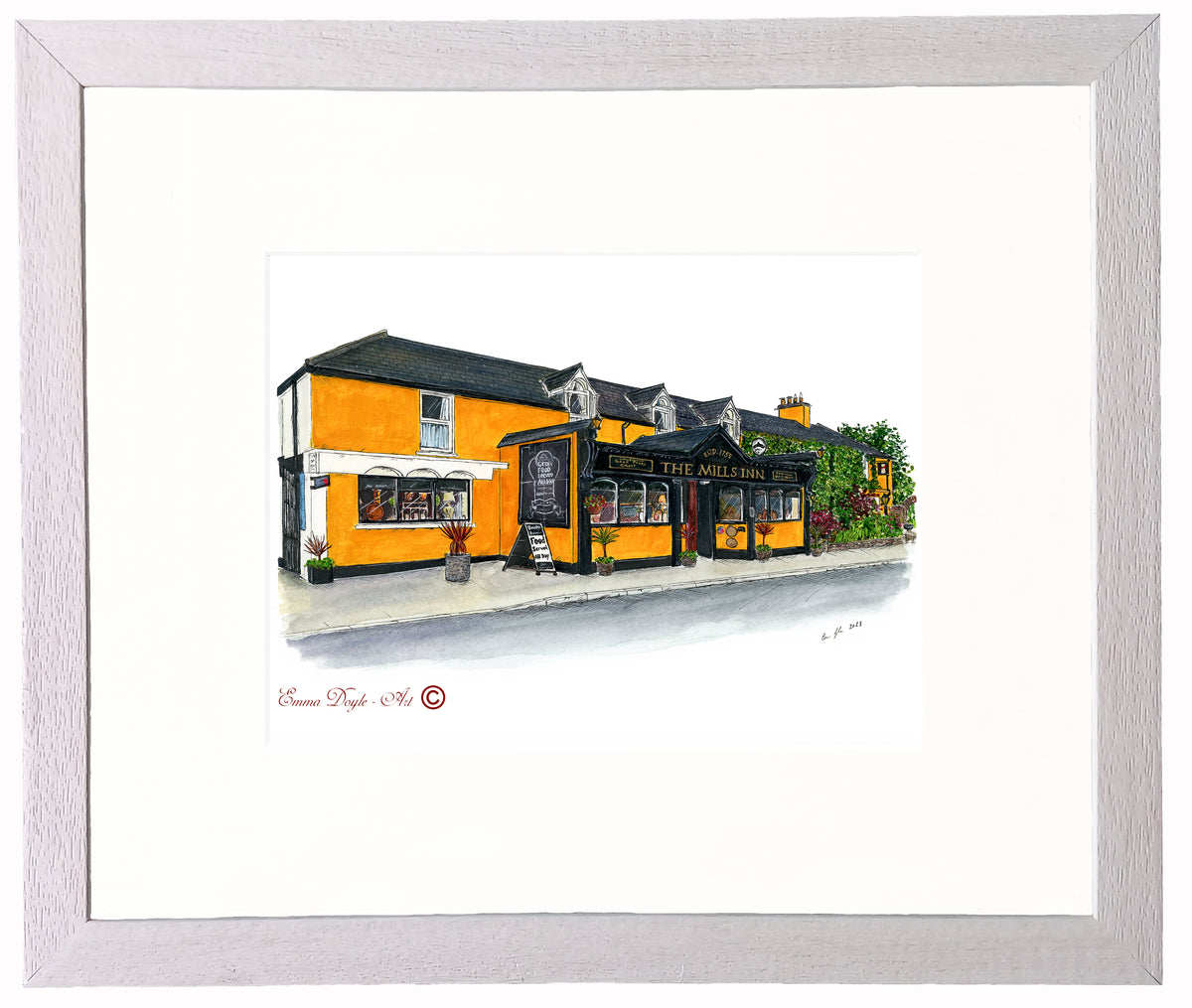 Irish Print - The Mills Inn, Ballyvourney, Co. Cork, Ireland – Emma ...
